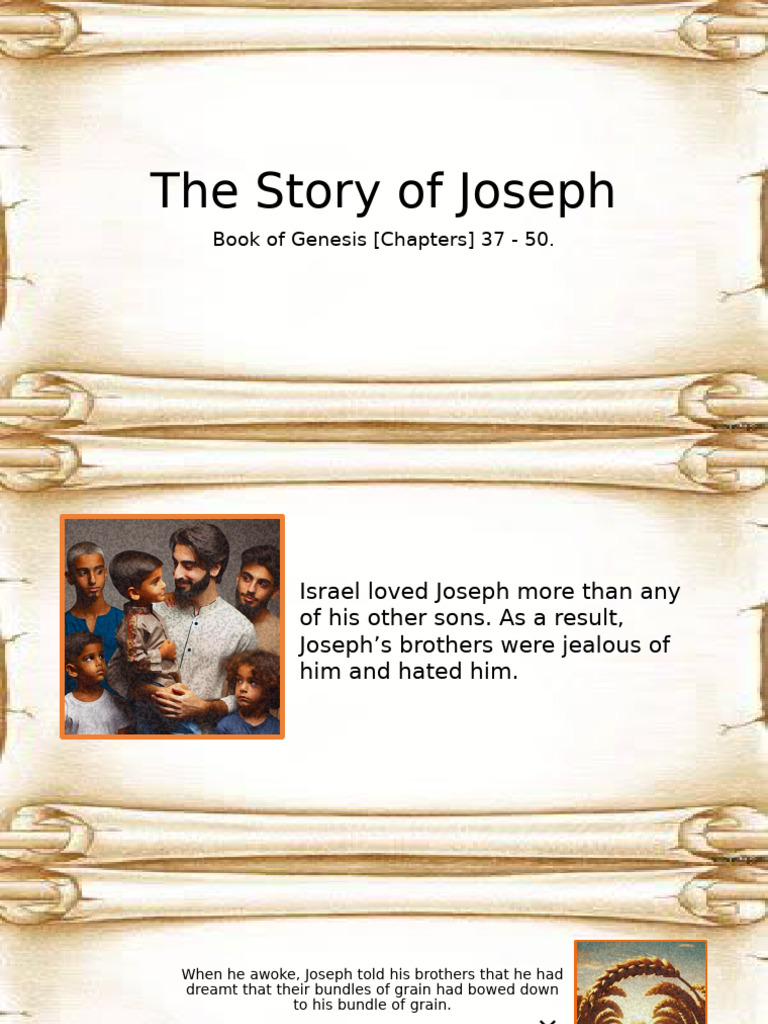 the Story of Joseph | PDF | Books Of The Hebrew Bible | Torah