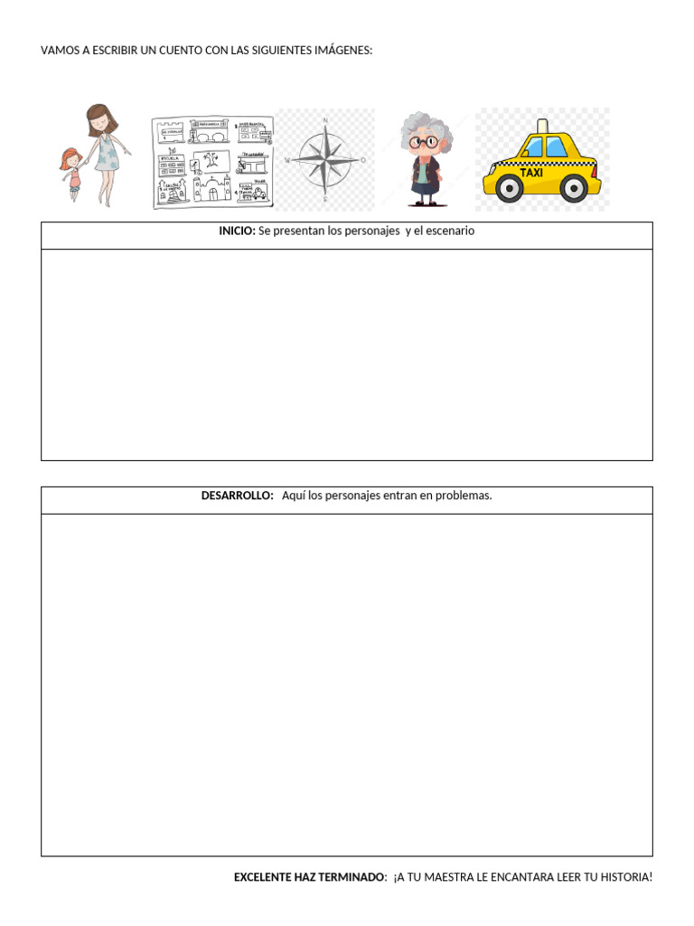 Guía para Escribir un Cuento Creativo | PDF