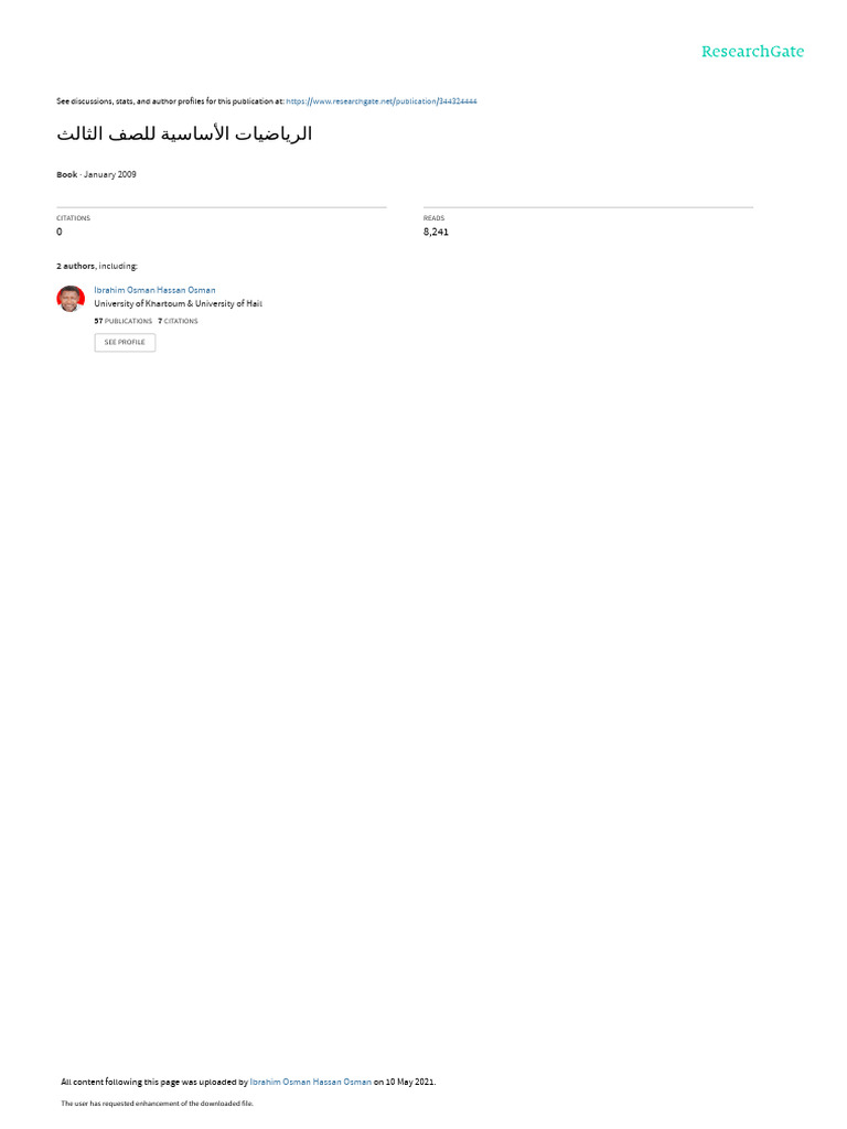 January 2009: Ibrahim Osman Hassan Osman | PDF