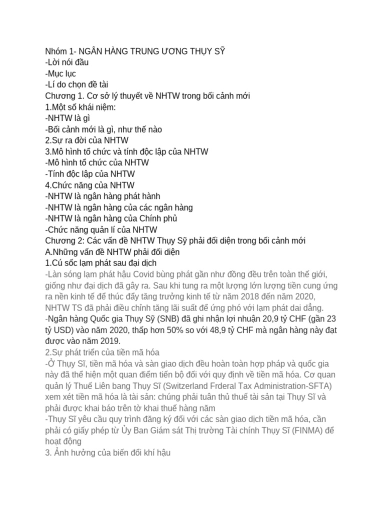 Đề Cương TCTT | PDF