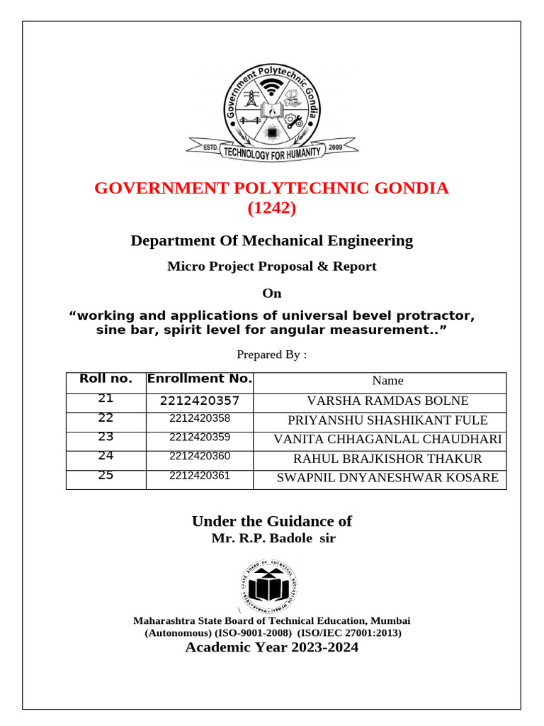 Angular Measurement Tools Guide | PDF | Angle | Metrology