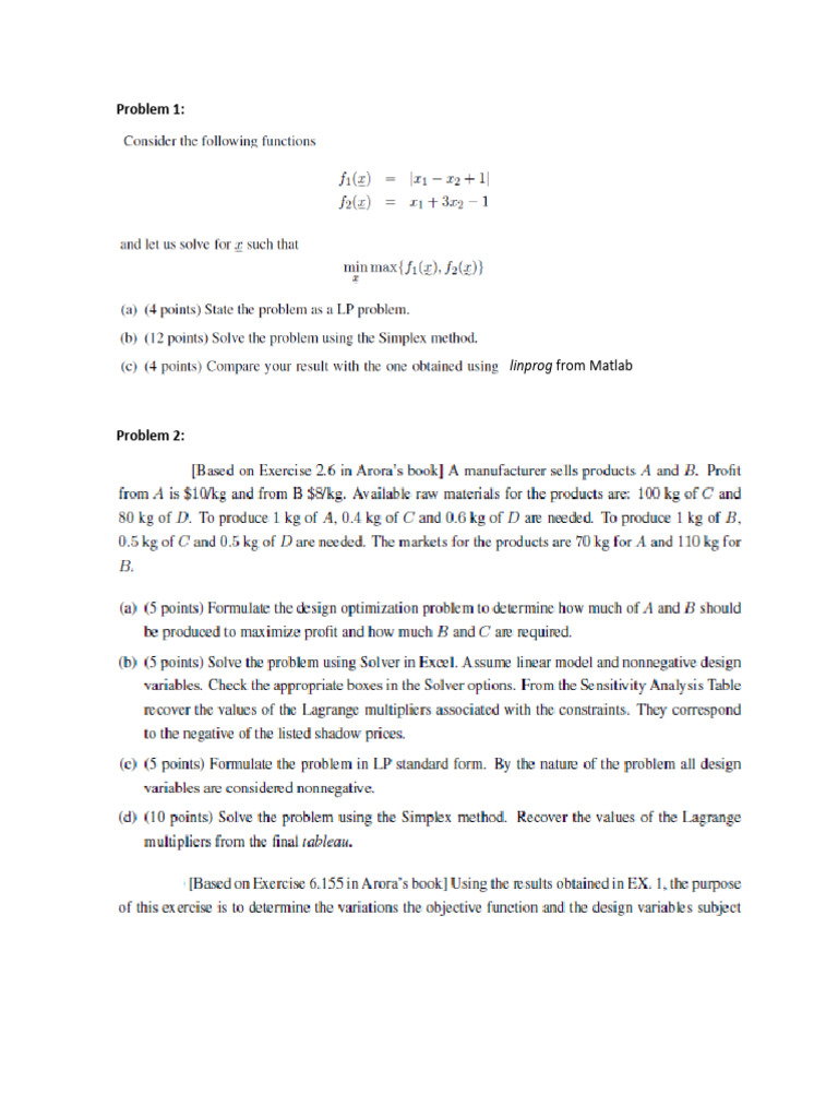 HWK LP-simplex | PDF