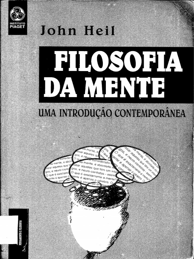 Heil John - Filosofia Da Mente Uma Introduo Contempornea 1998 | PDF