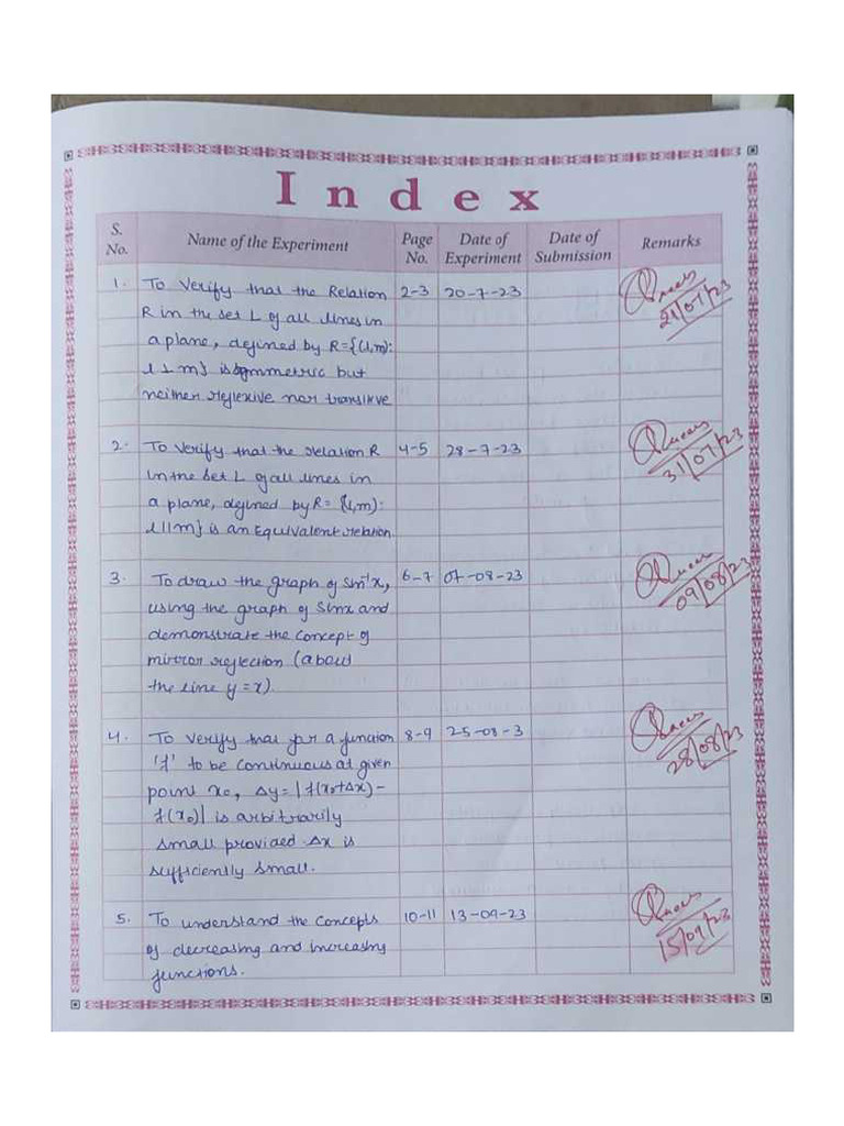Maths Practical | PDF
