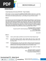 Soalan Percubaan Peperiksaan SPM 2024 - MRSM | PDF