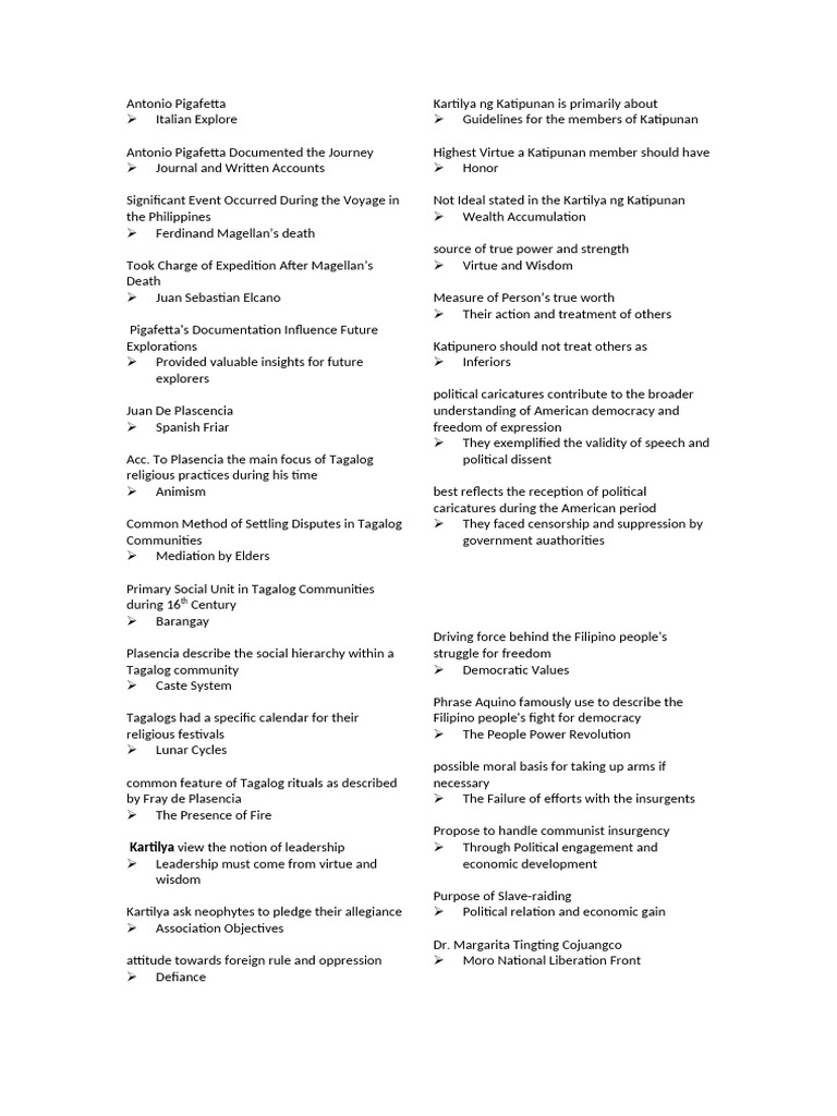 RPH Quiz 2-3 | PDF | Philippines | Tagalog Language