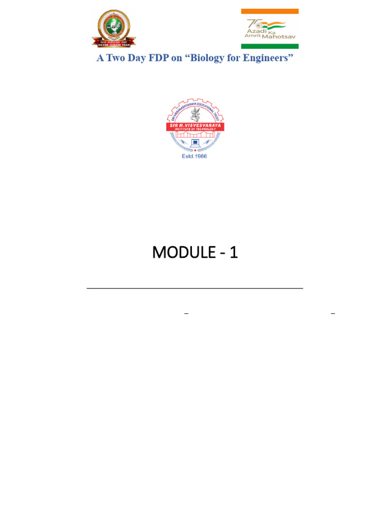 MODULE 1 FINAL | PDF | Detergent | Nucleic Acids