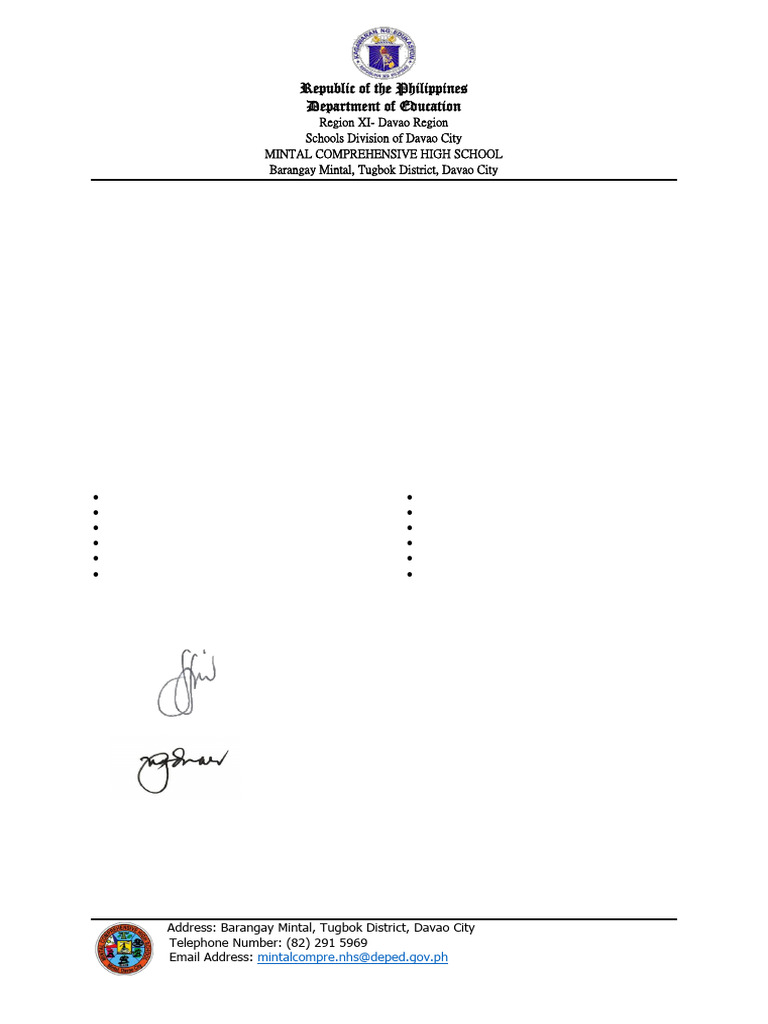 Cluster 6 - Reading Coordinators Meeting - FINAL | PDF | Wellness