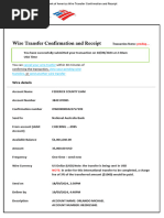 Wells Fargo Wire Transfer Form | PDF | Wire Transfer | Personal Finance