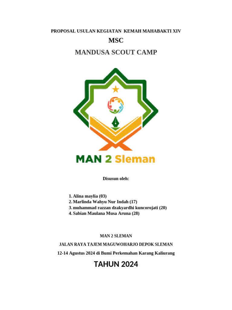 Mandusa Scout Camp | PDF