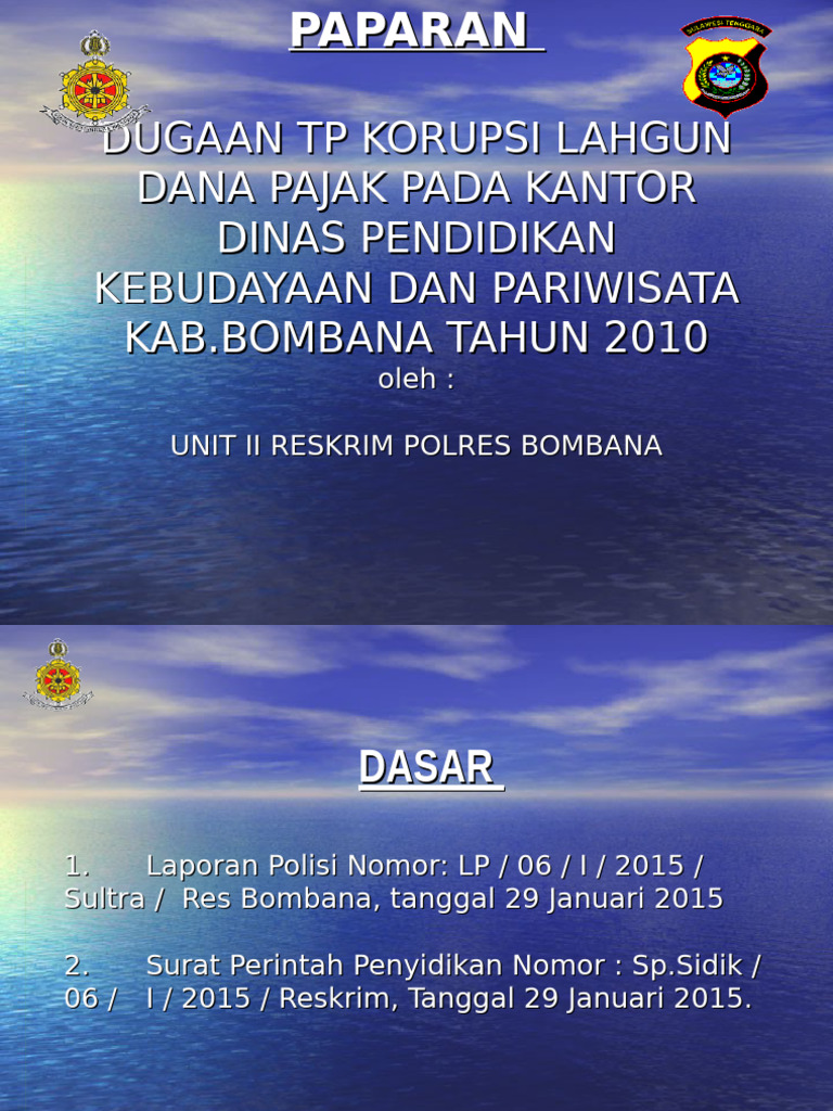 PAPARAN Dikpora | PDF