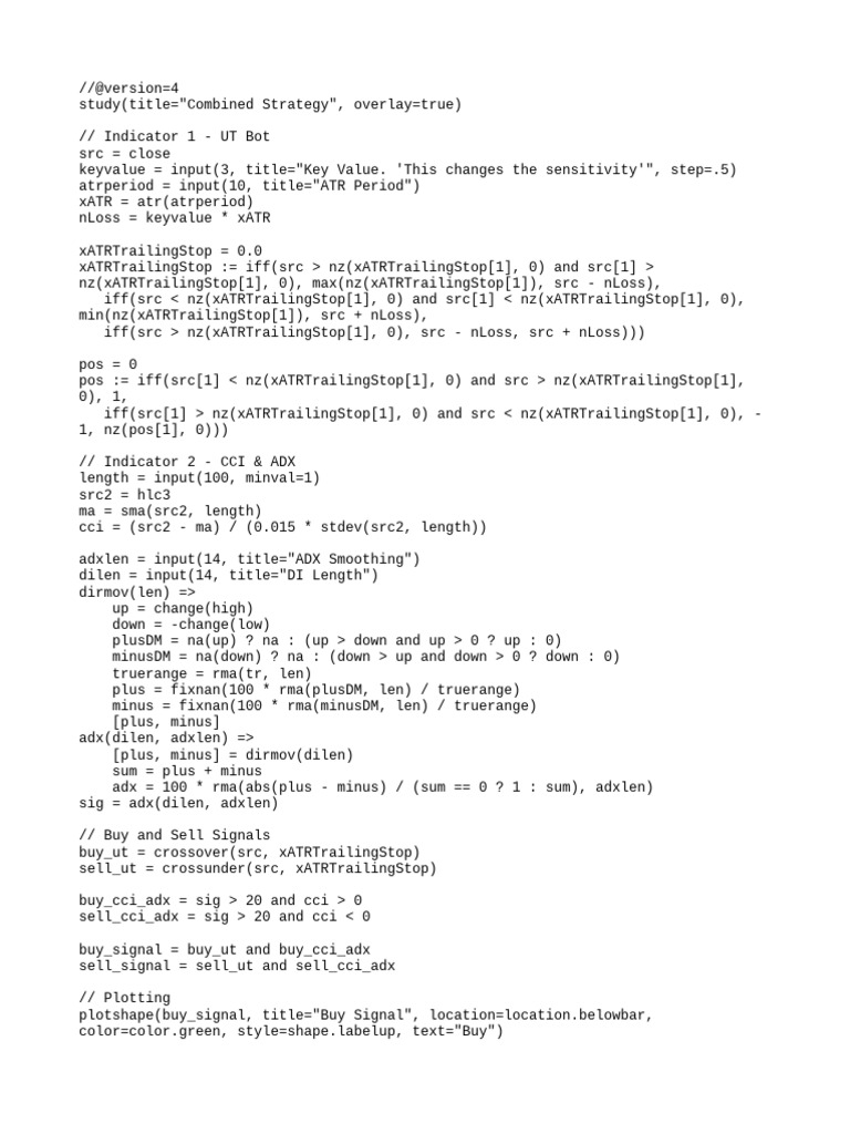 Combined Strategy | PDF