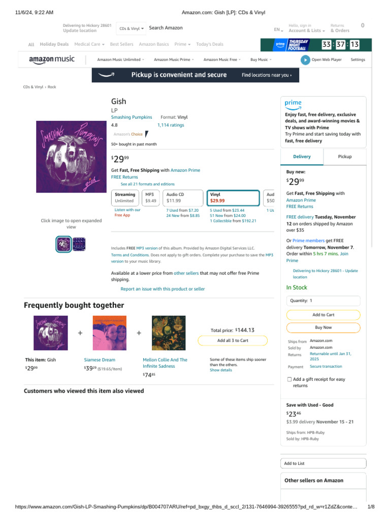 Gish | PDF | Sound Recording
