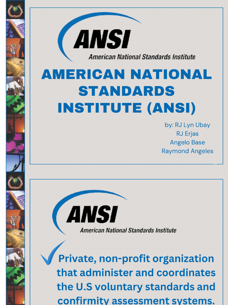 ANSI | PDF