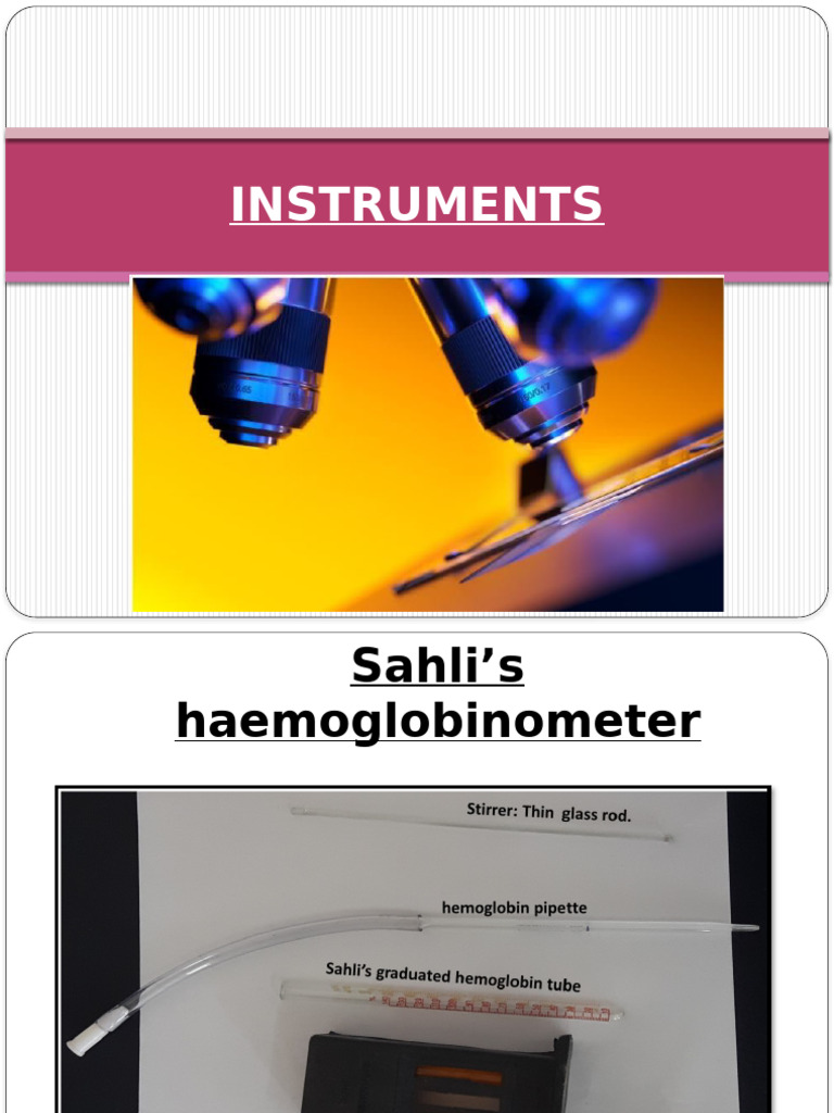 Instruments | PDF | Science & Mathematics