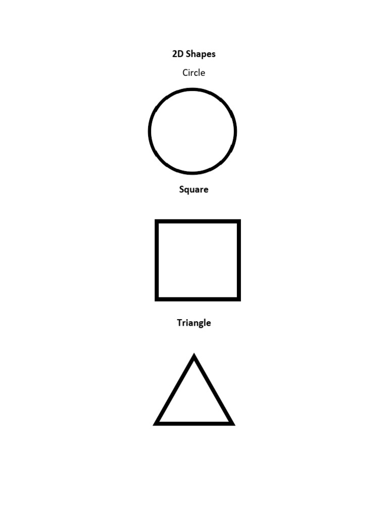 2D Shapes | PDF | Teaching Methods & Materials