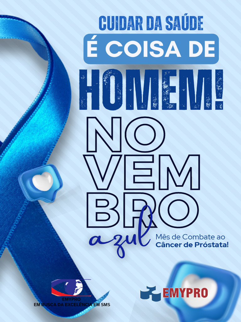 Cartaz Novembro Azul - Emypro | PDF