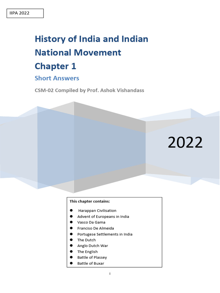 History of India: National Movement Insights | PDF