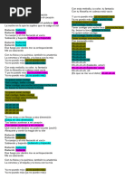 Letras de "Bailando" de Enrique Iglesias | PDF