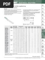 BURNDY - Master - Catalog 2 Hole Long Barrel Lugs | PDF | Wire ...