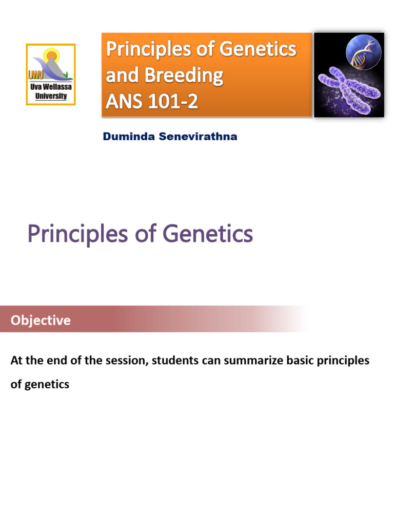 Prin-gene-2 | PDF | Genetics | Dominance (Genetics)