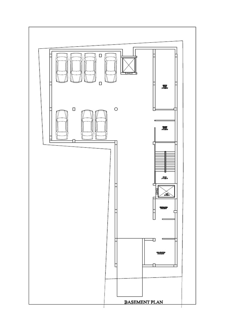 1.basement Plan | PDF