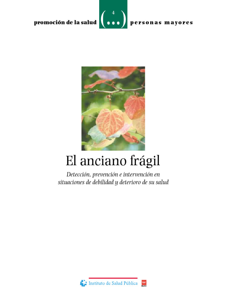 Anciano Fragil | PDF | Geriatría | Hospital