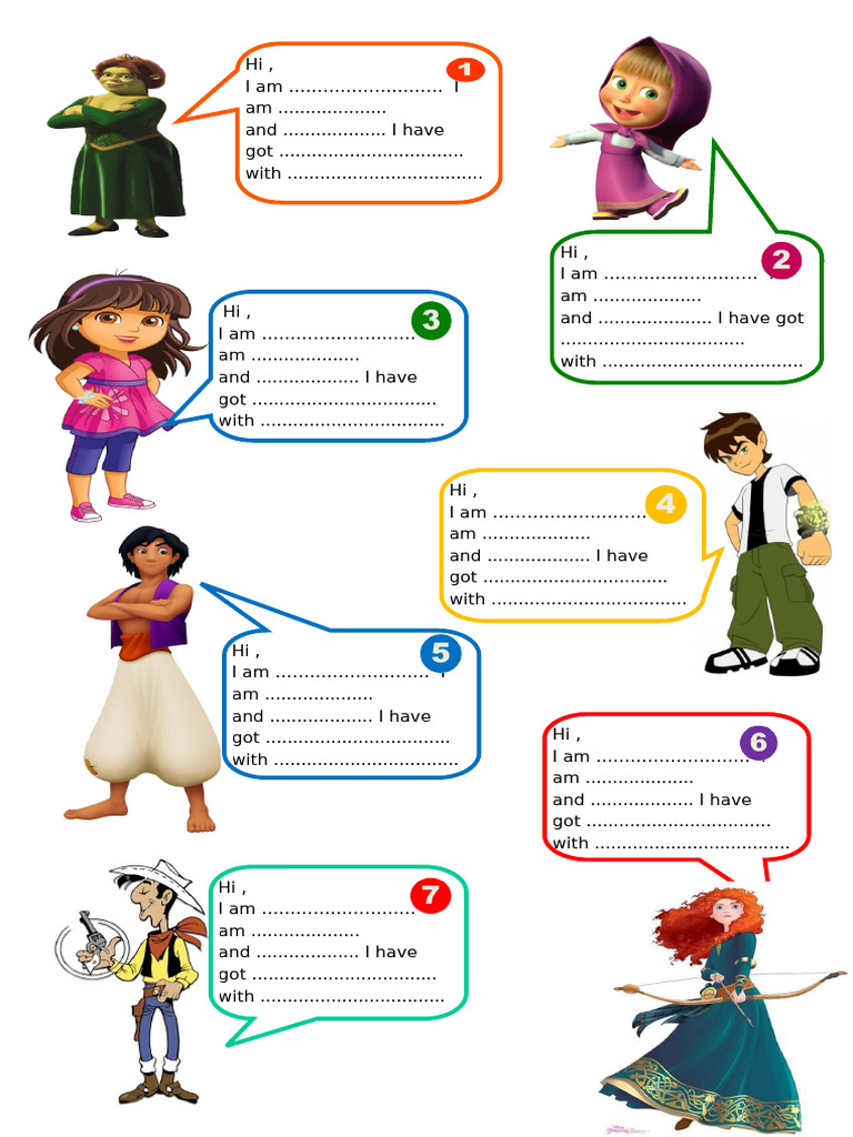 Physical Appearance Worksheet by Desert Rose | PDF