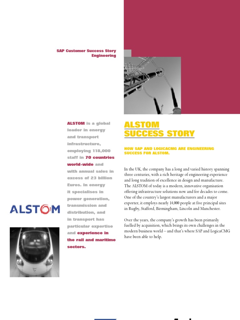 Alstom | Download Free PDF | Sap Se | Enterprise Resource Planning