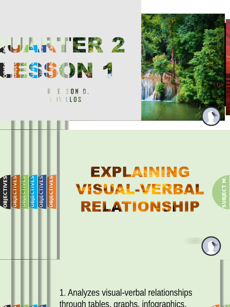 Grade 8 Quarter 2 Lesson 01 | PDF | Infographics | Information Science