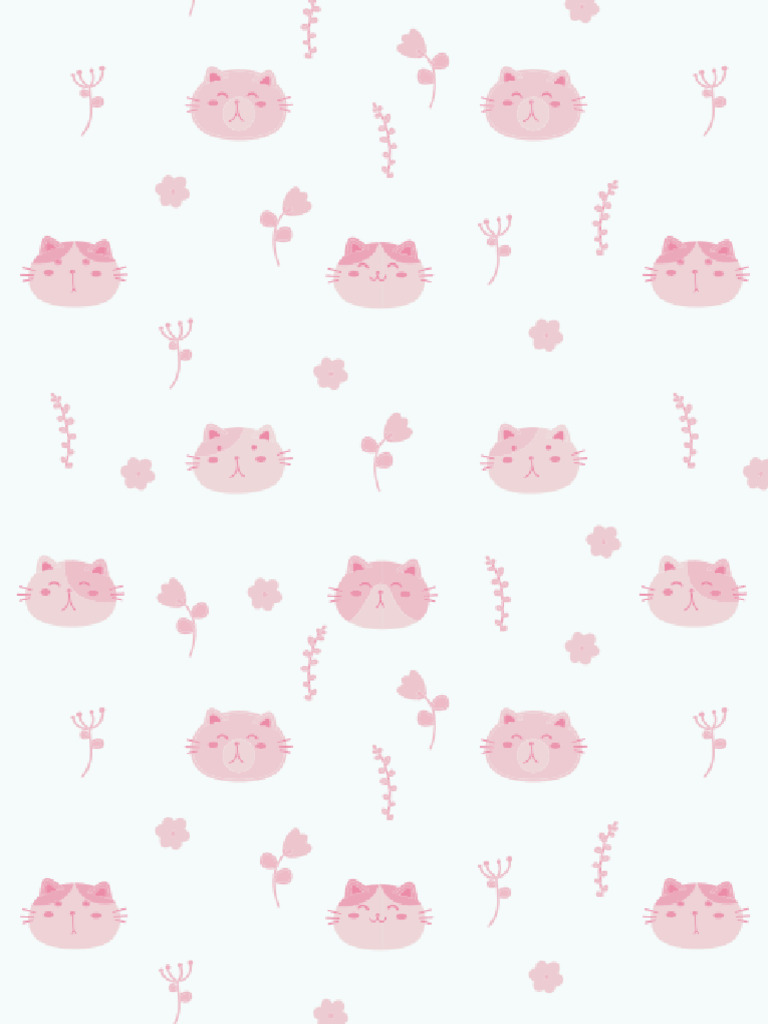 Pink Cats Wrapping Paper | PDF