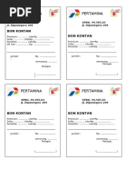 Nota Pertamina | PDF