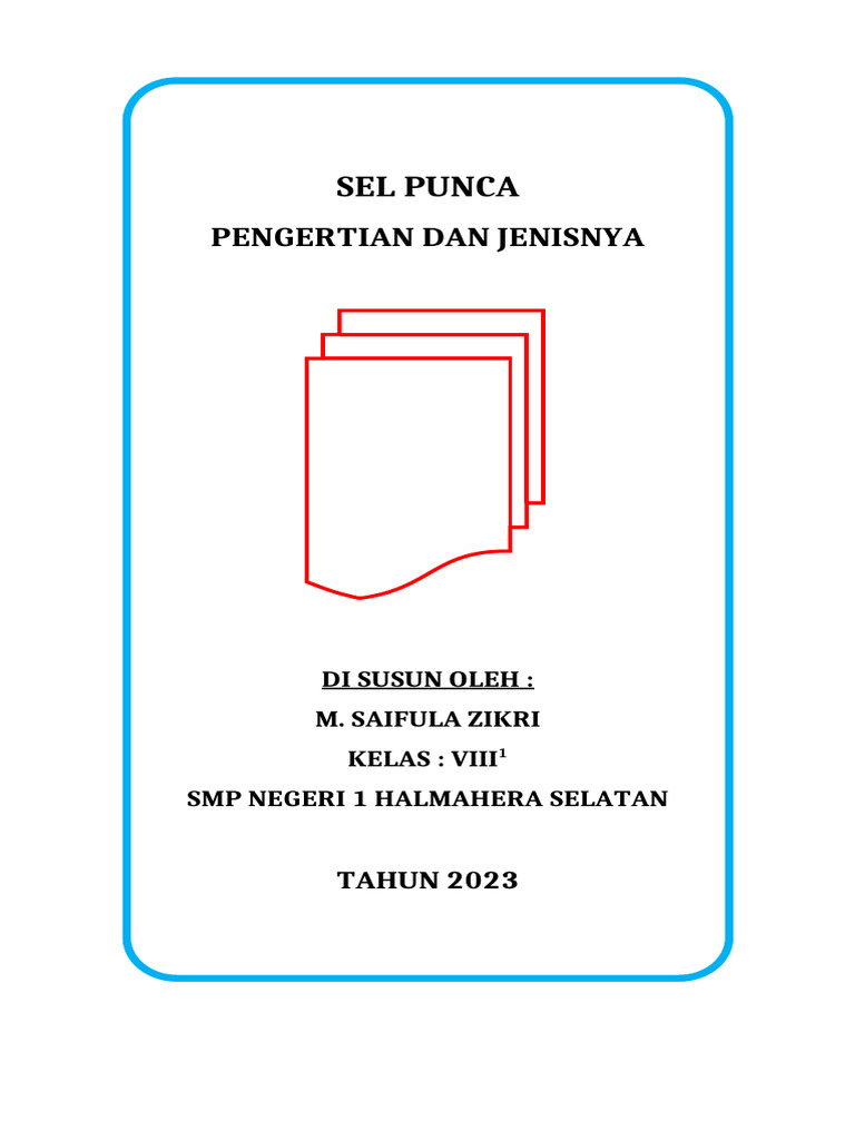 Ciri-Ciri Sel Punca dalam Biologi | PDF | Kesehatan Holistik | Sains ...