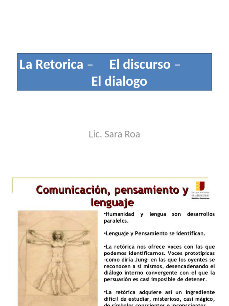 Retorica y Discurso | PDF