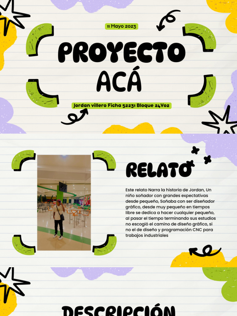 Acá Proyecto de Vida Entrega Final | PDF