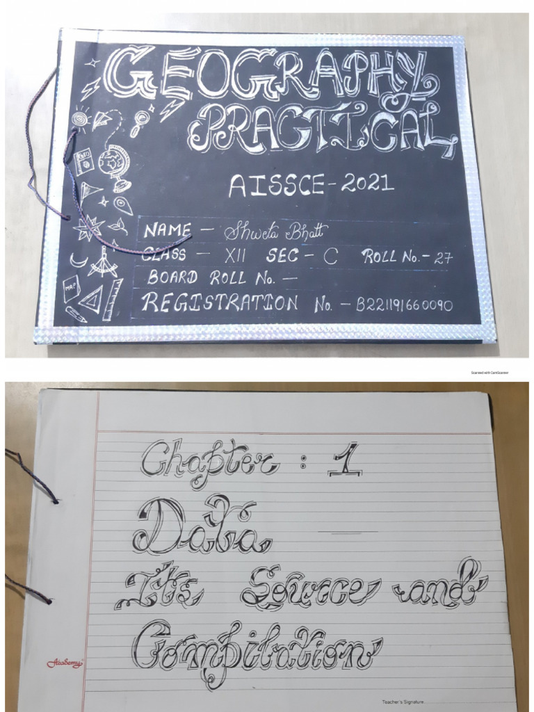 Geography Practical (CH 1 To 4) | PDF