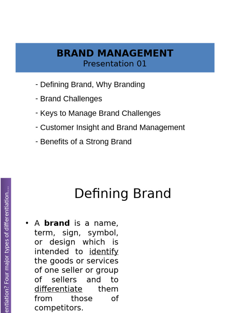 Introduction To Brand Management - Lms | PDF | Brand | Marketing