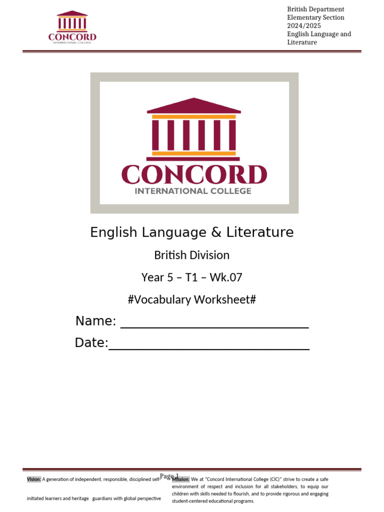 Unit 2 Vocabulary pack | PDF | Vocabulary | English Language