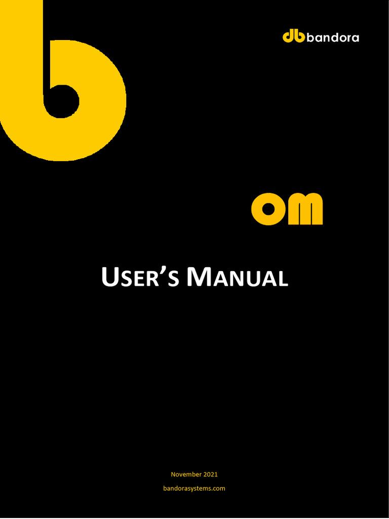 BandoraOM Users Manual v1 | PDF | Icon (Computing) | Computing
