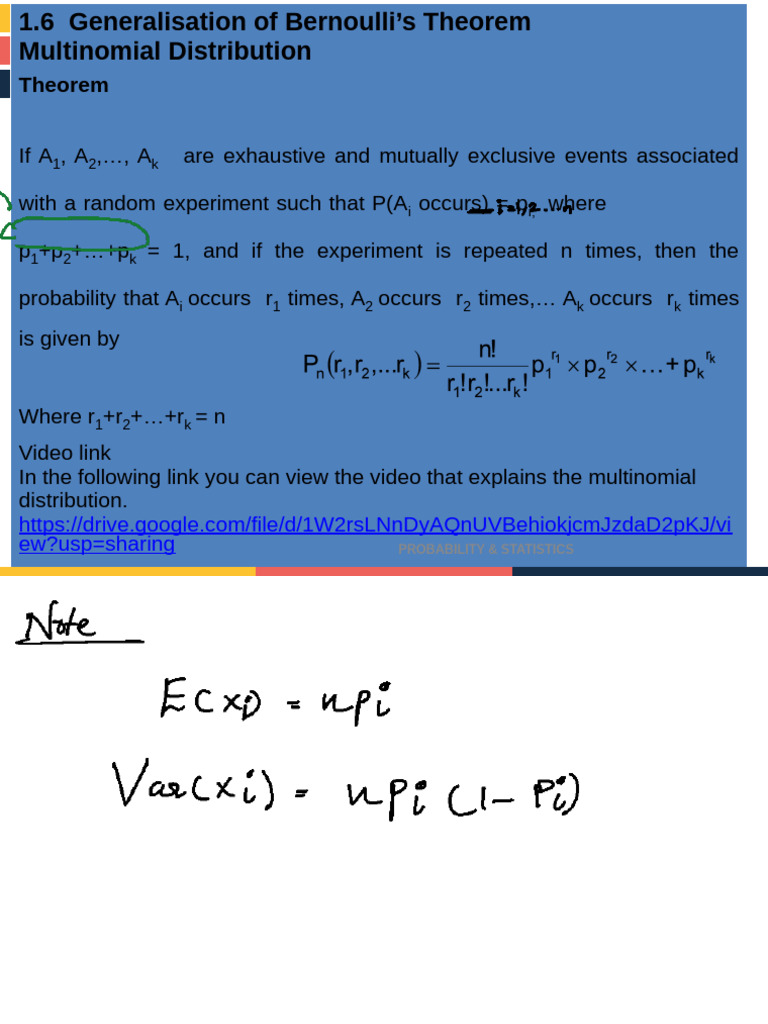 Multinomial Distribution Explained | PDF | Probability | Applied ...