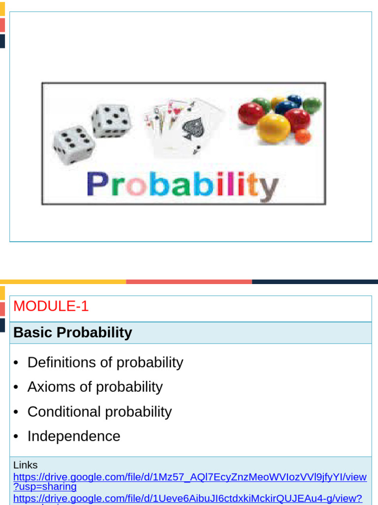 1.1 - Probability Spaces | PDF | Probability | Measure Theory