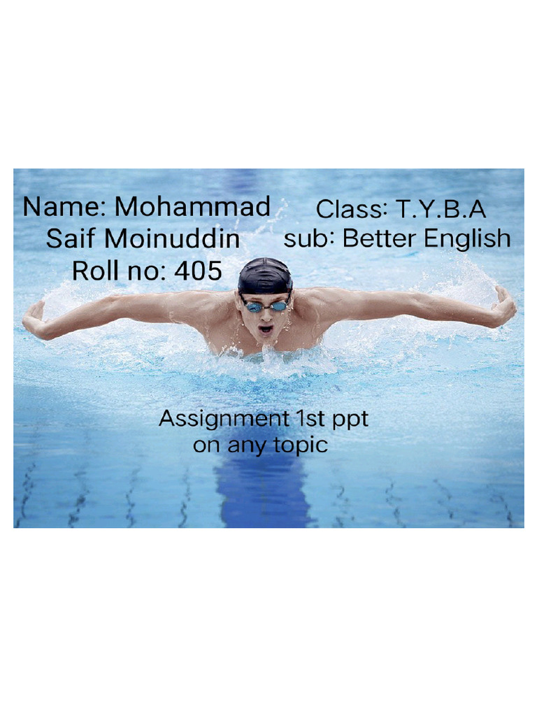 Assignment 1st Better English | PDF