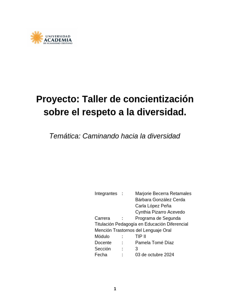 Becerra - Gonzã - Lez - Lã - Pez C. - Pizarro C. | PDF | Inclusión (Educación) | Escuelas