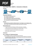 10.2.6 Packet Tracer - Use LLDP To Map A Network | PDF | Computer Network | Router (Computing)