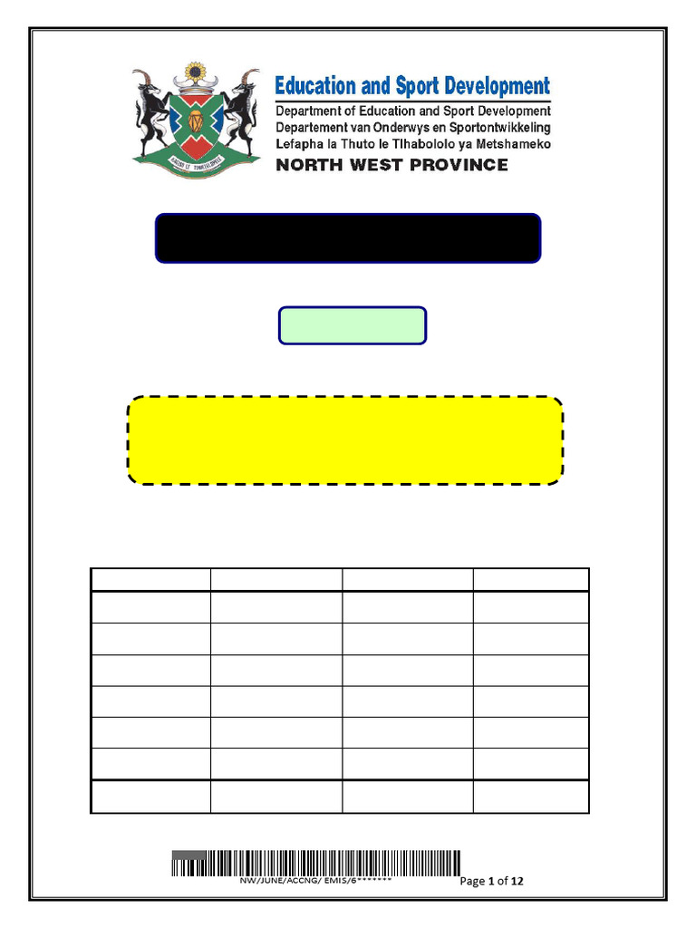 Grade 10 Accounting Answer Book 2018 | PDF | Debits And Credits | Payments