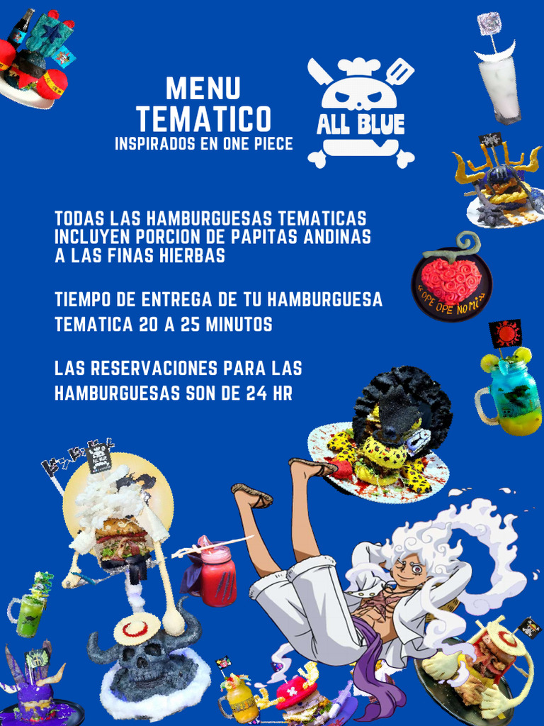 Menu Tematico - 20240706 - 050836 - 0000 | PDF | Hamburguesas | Pancho
