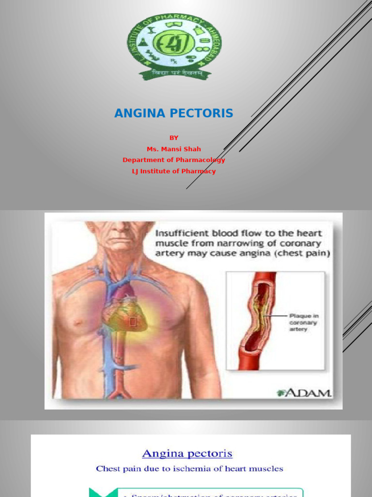 Angina Pectoris | PDF | Self-Improvement | Science & Mathematics
