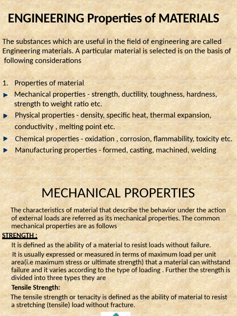 Engg Materials Their Properties 13 Pdf Strength Of Materials Fracture