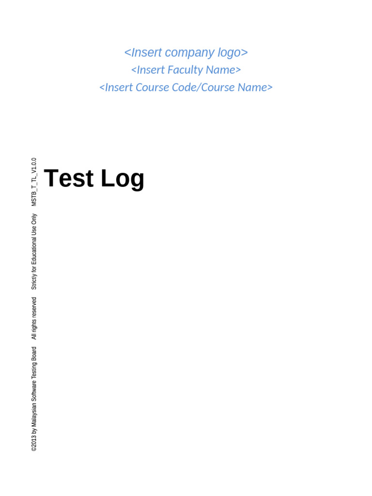 06 Test Template | PDF | Computer Programming | Computing