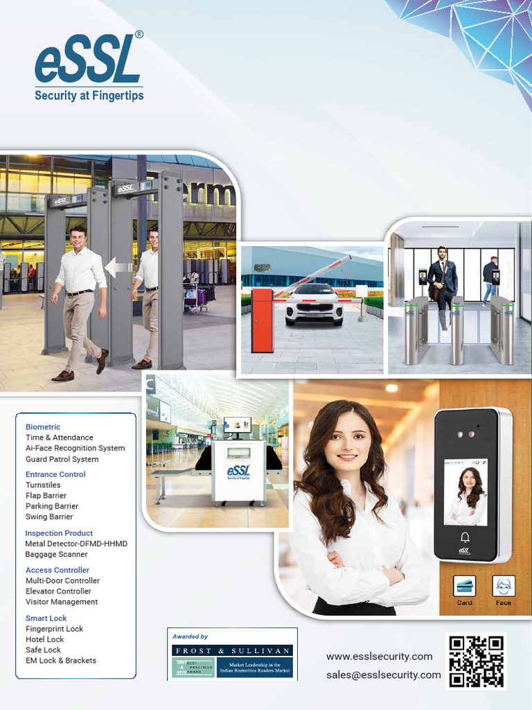 ESSL Brochure Booklet July 2024 | PDF | Power Supply | Image Scanner